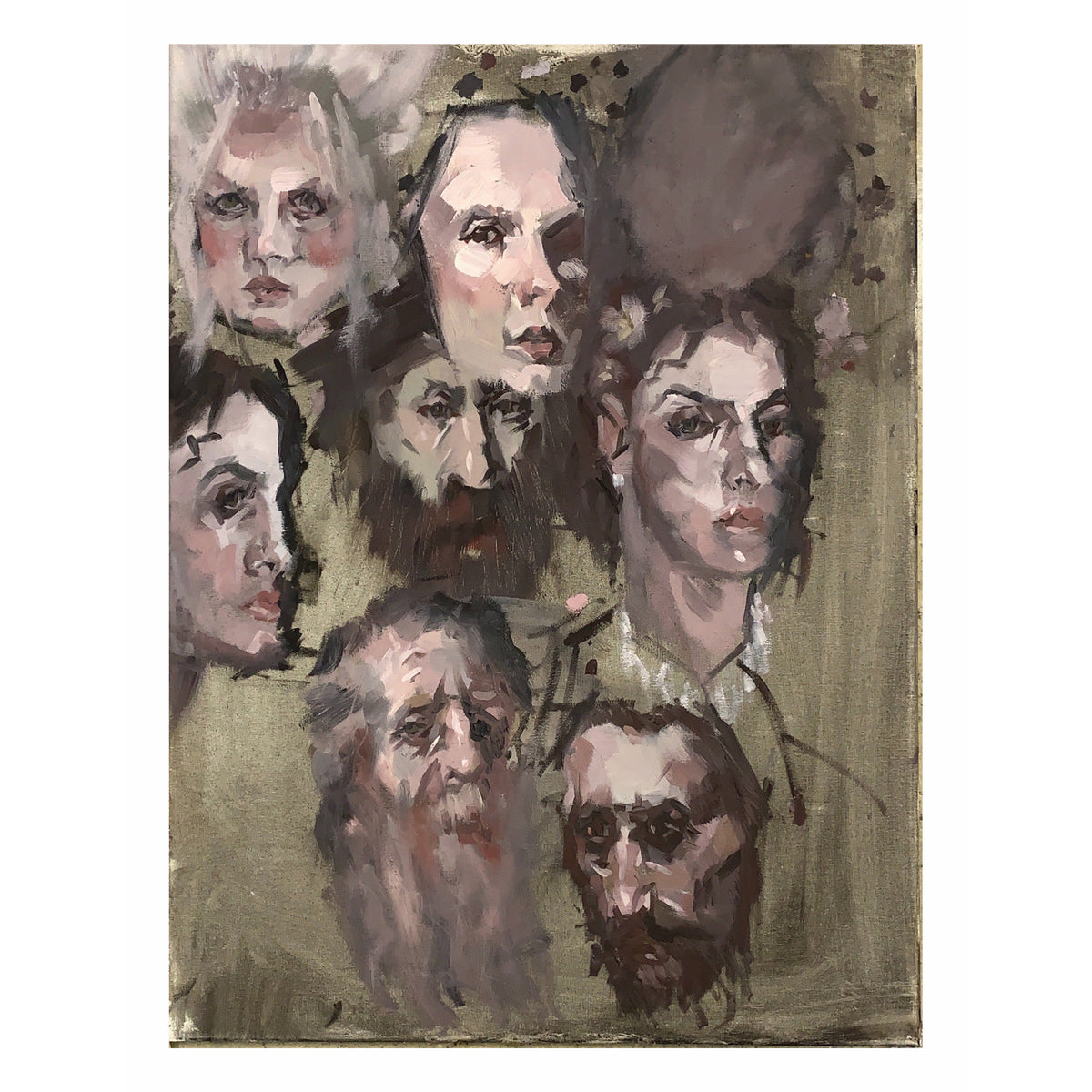 Six Faces, Grey – WASSERMAN WORKS